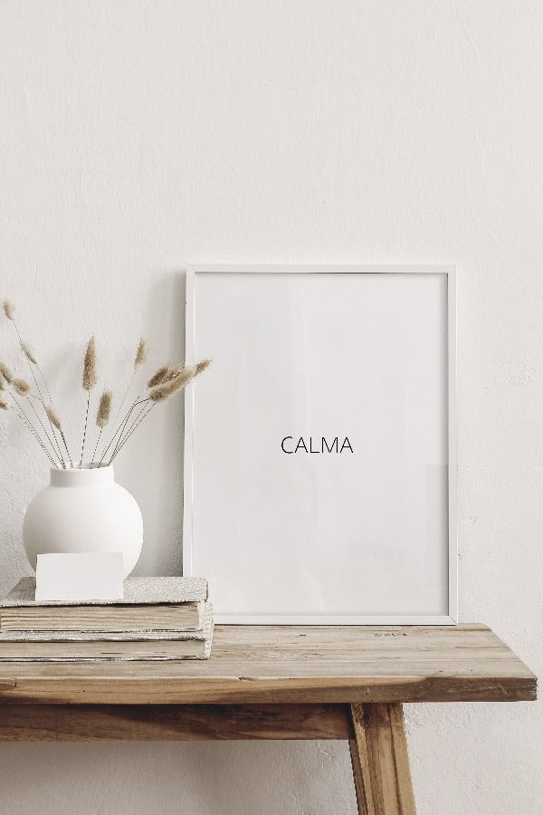 Lámina calma - Cuadros de textos y palabras – LAMINAE